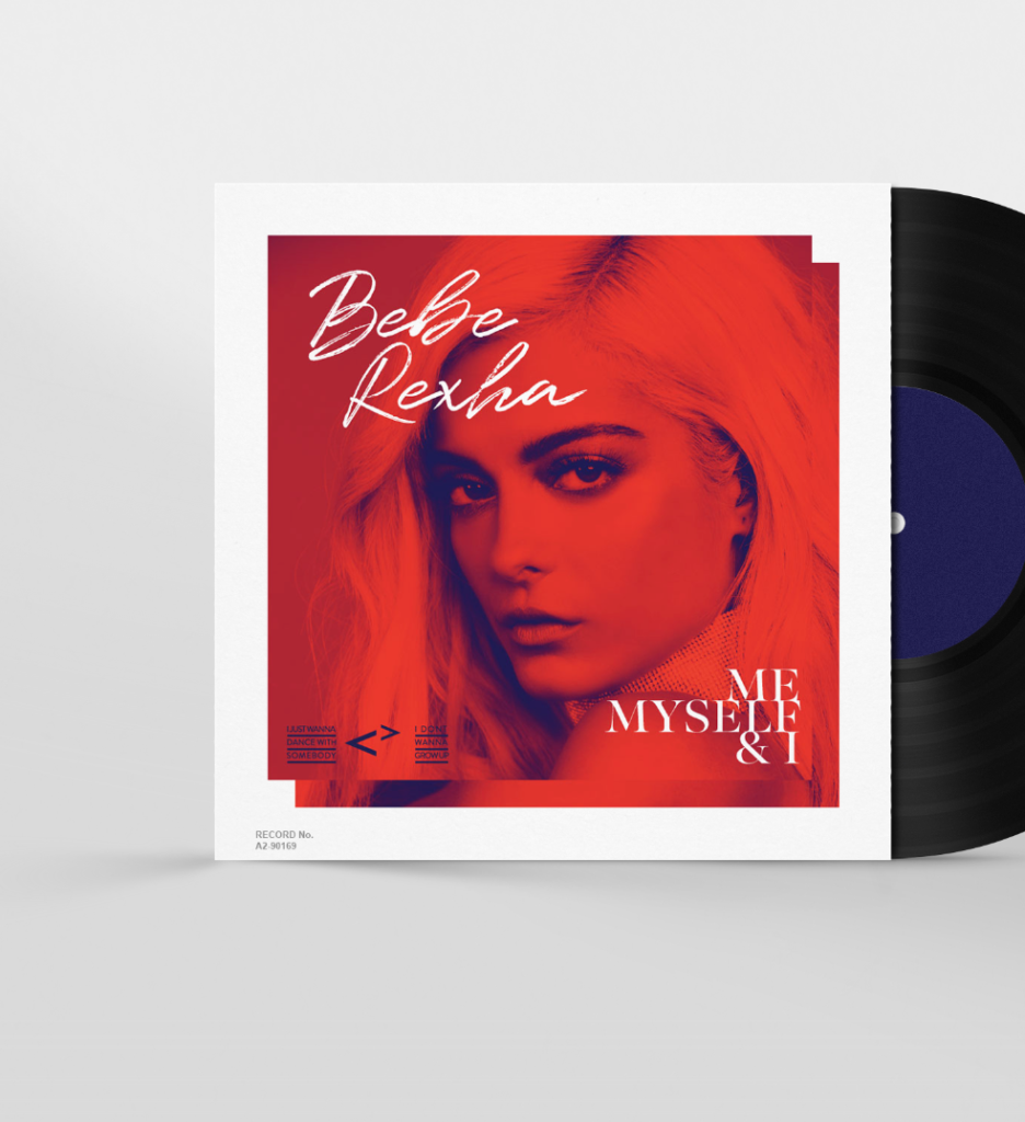 BEBE REXHA - Music Poster Project 2017 - Kirsten Kizerian - West End Girl