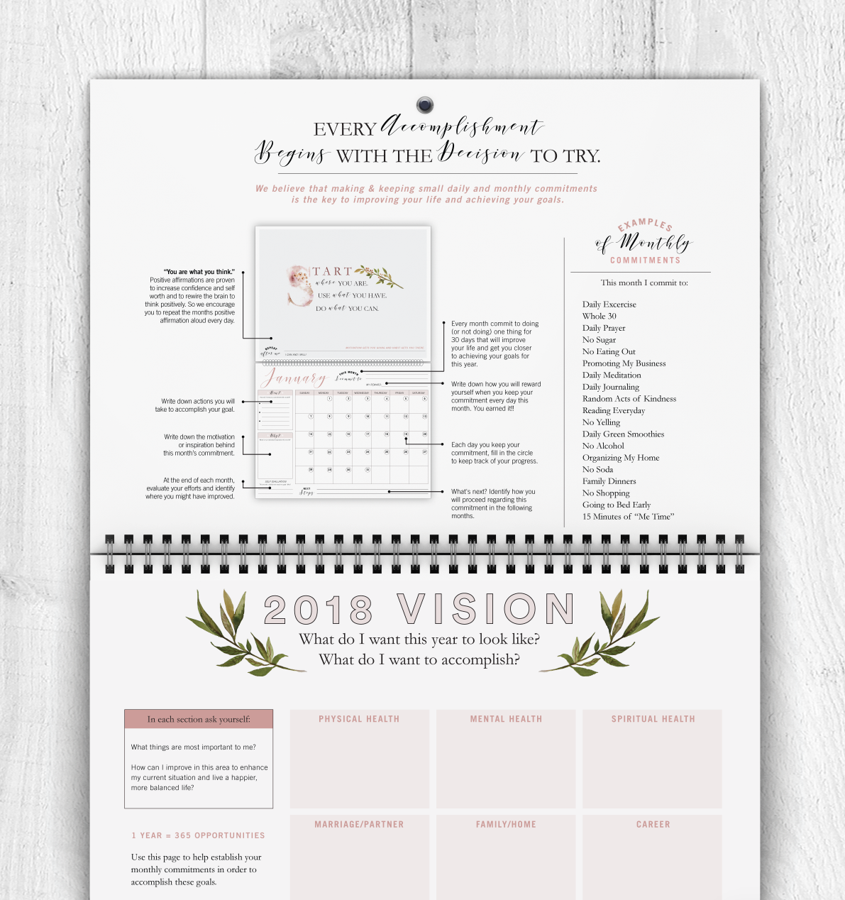 Commitment Calendar - Kirsten Kizerian - West End Girl